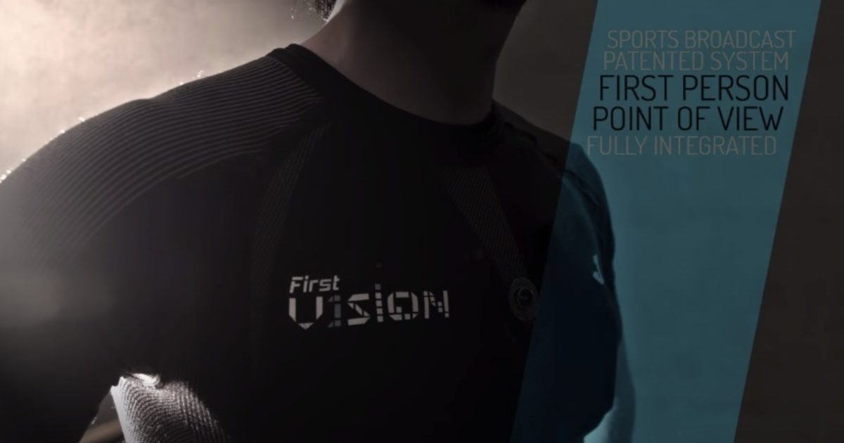 Camera voor het eerst volledig verweven in sportkleding met First ...